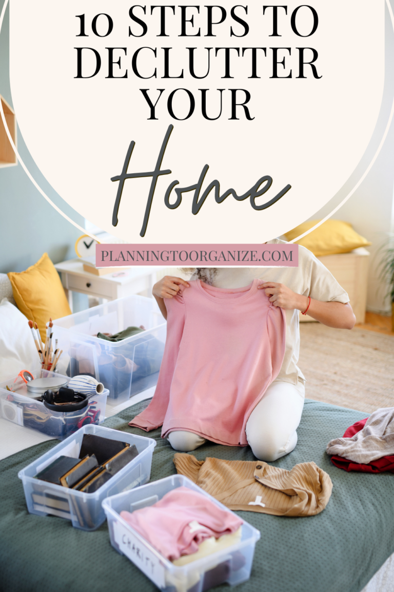 Declutter Your Home in 10 Easy Steps