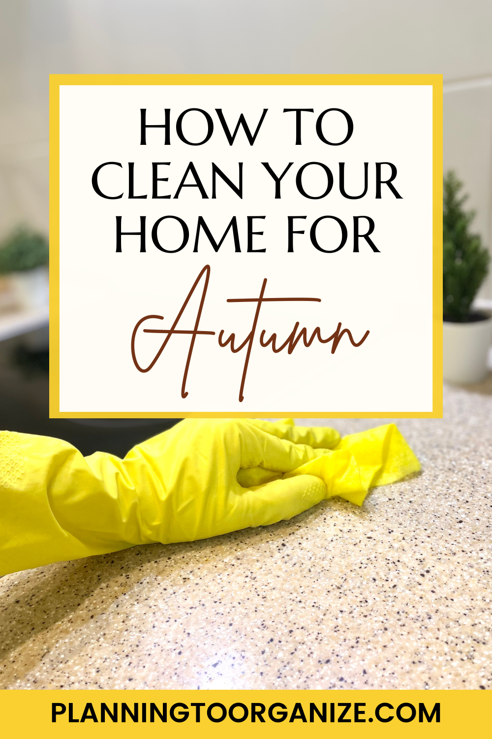 Free Printable Fall Cleaning Checklist